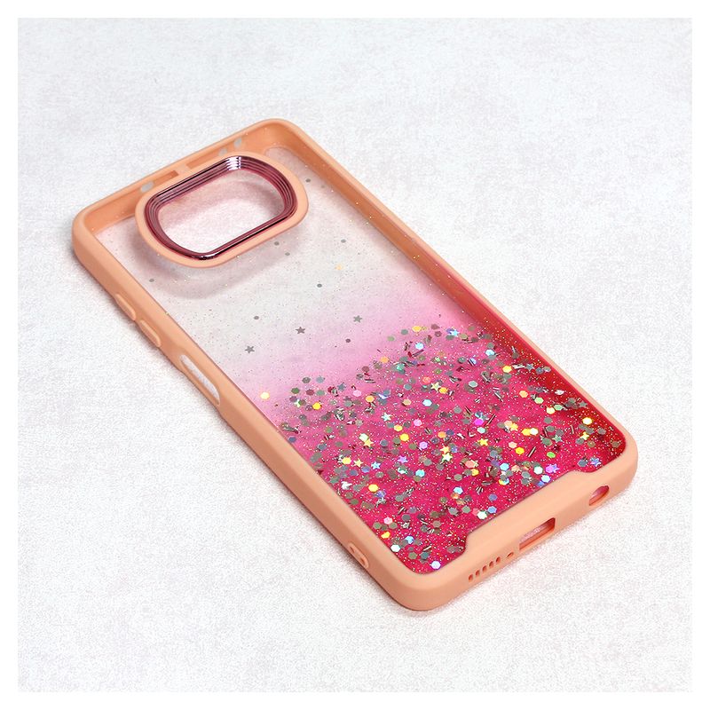 Maskica Dazzling Glitter za Xiaomi Poco X3/X3 Pro/X3 NFC roze