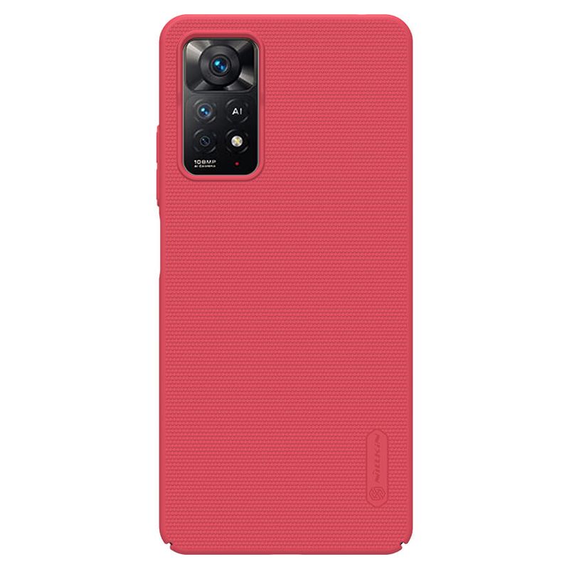 Maskica Nillkin Scrub za Xiaomi Redmi Note 11 Pro 4G/5G crvena