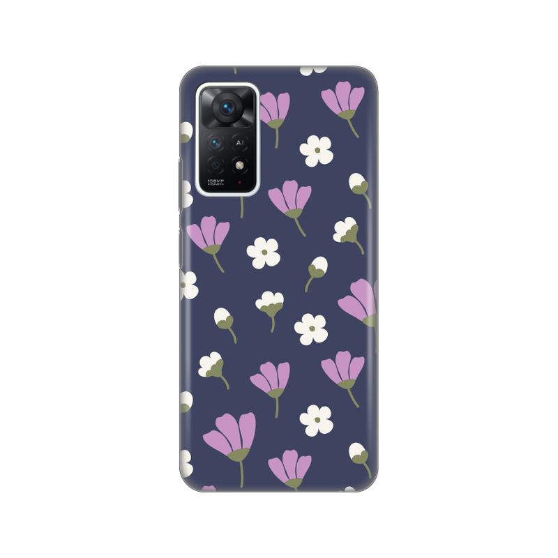 Maskica Silikonska Print Skin za Xiaomi Redmi Note 11 Pro 4G/5G Spring flowers