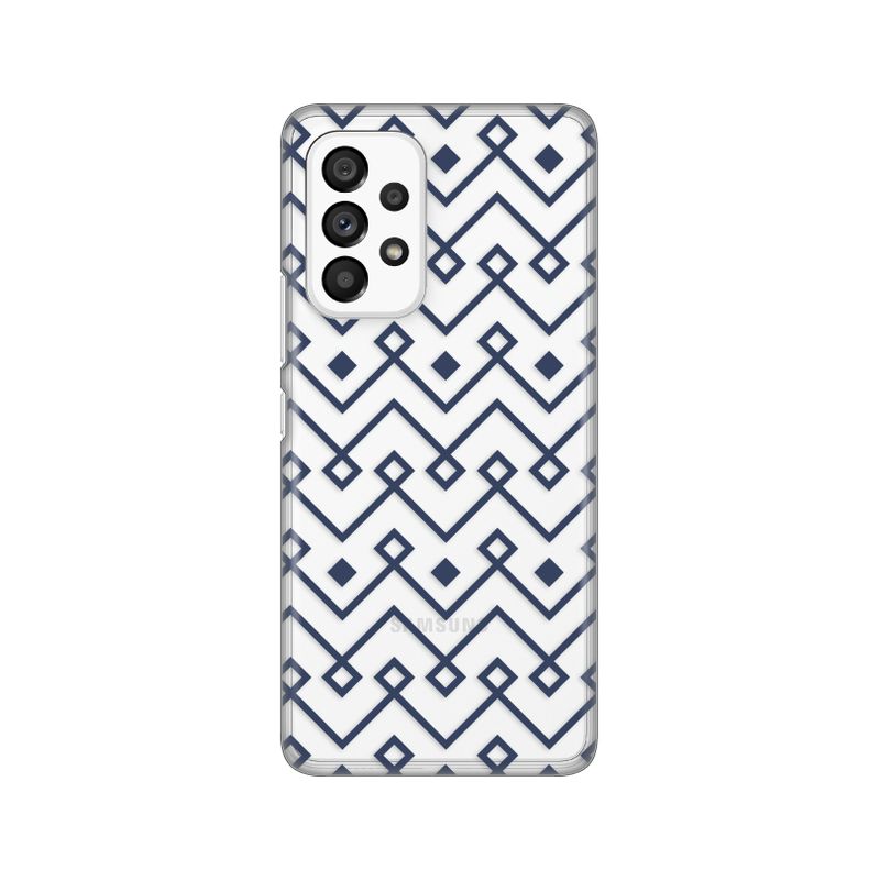 Maskica Silikonska Print Skin za Samsung A536B Galaxy A53 5G Blue cubes