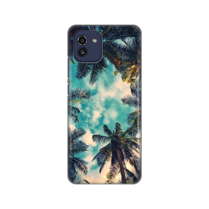 Maskica Silikonska Print Skin za Samsung A035G Galaxy A03 Palm tree