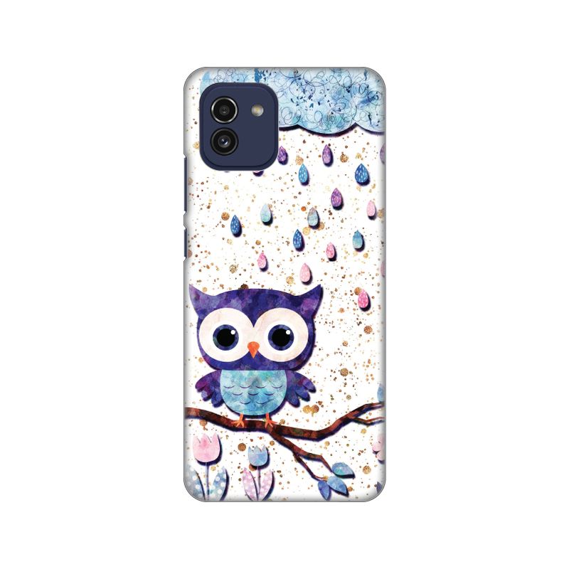 Maskica Silikonska Print Skin za Samsung A035G Galaxy A03 Owl