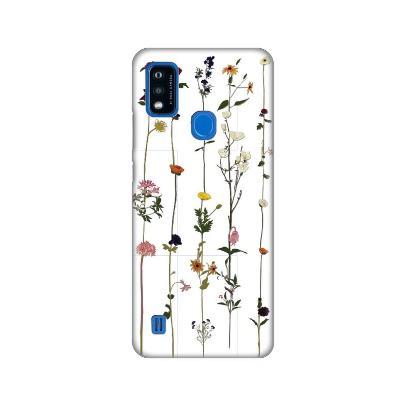 Maskica Silikonska Print Skin za ZTE Blade A51 Flower