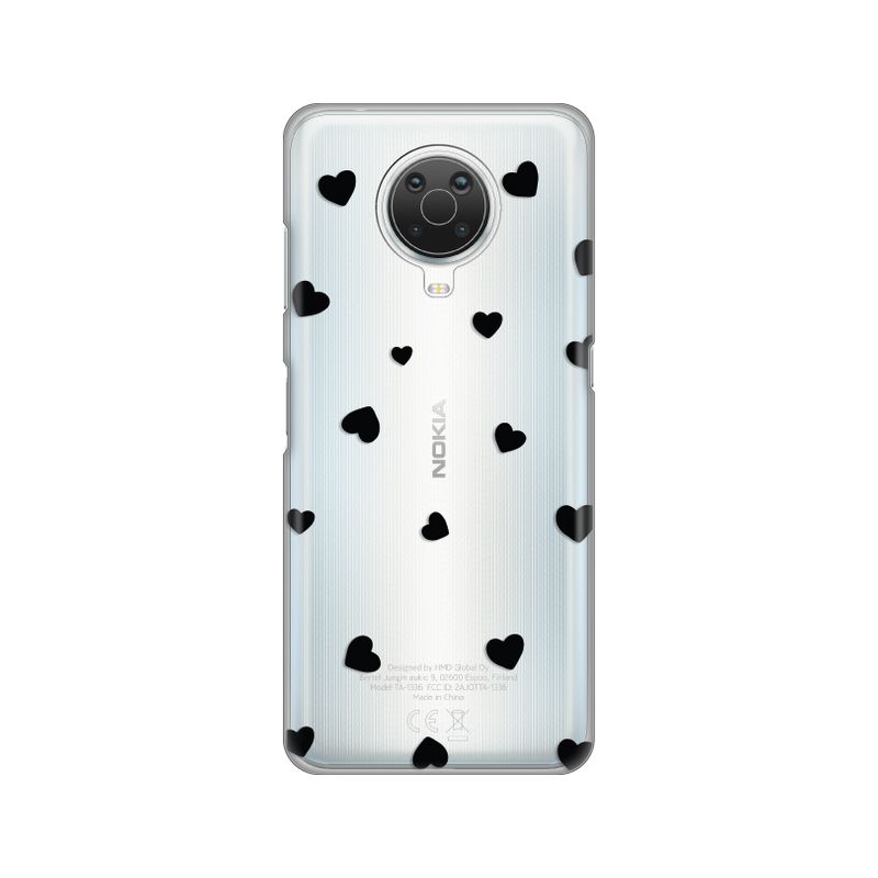 Maskica Silikonska Print Skin za Nokia G10/G20 Hearts