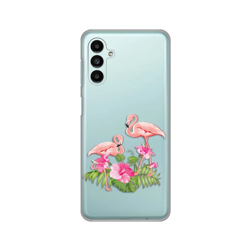 Maskica Silikonska Print Skin za Samsung A136 Galaxy A13 5G Flamingo