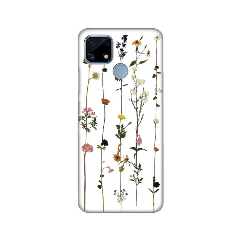 Maskica Silikonska Print Skin za Realme C25 Flower