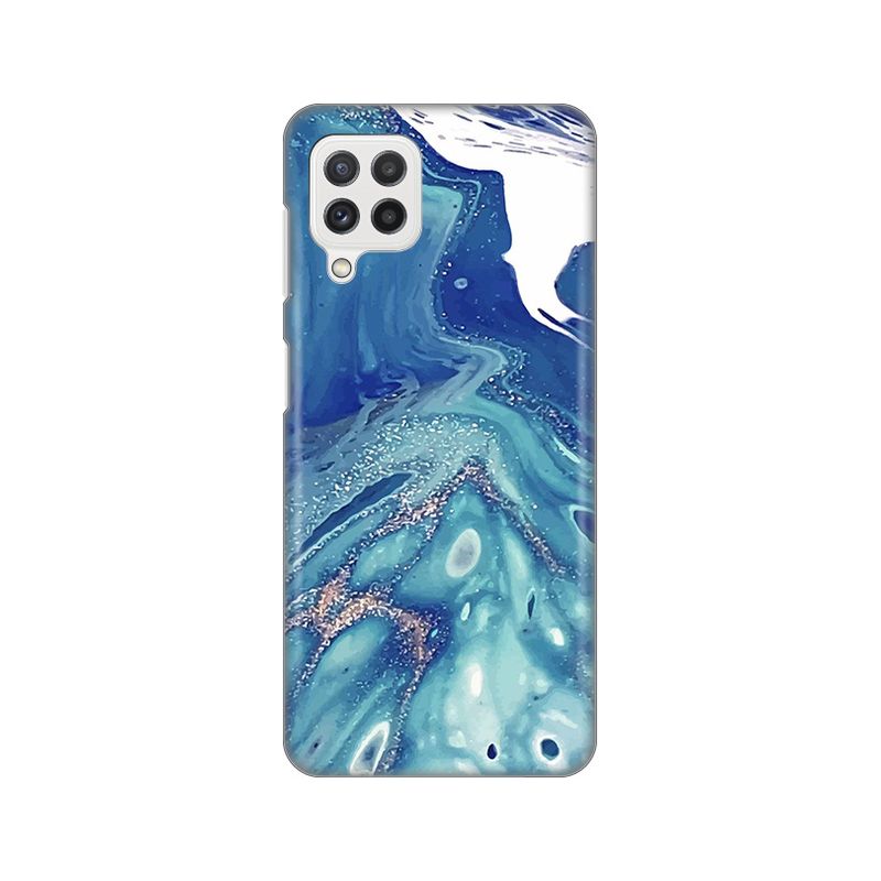 Maskica Silikonska Print za Samsung A22 4G Blue Marble