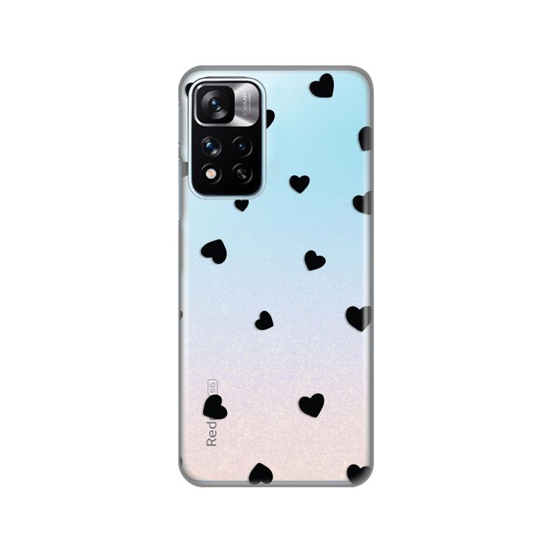 Maskica Silikonska Print Skin za Xiaomi Redmi Note 11 Pro Plus/Poco X4 NFC Heart