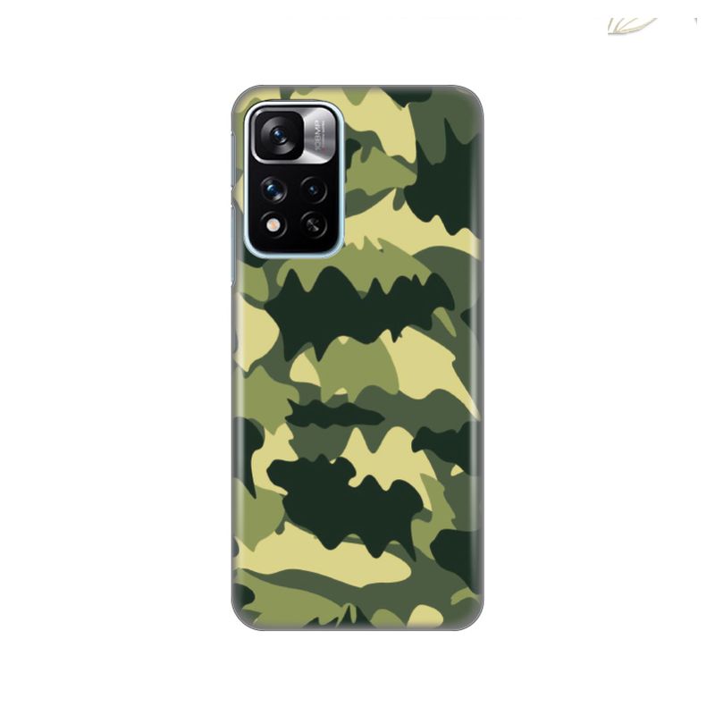 Maskica Silikonska Print Skin za Xiaomi Redmi Note 11 Pro Plus/Poco X4 NFC Army