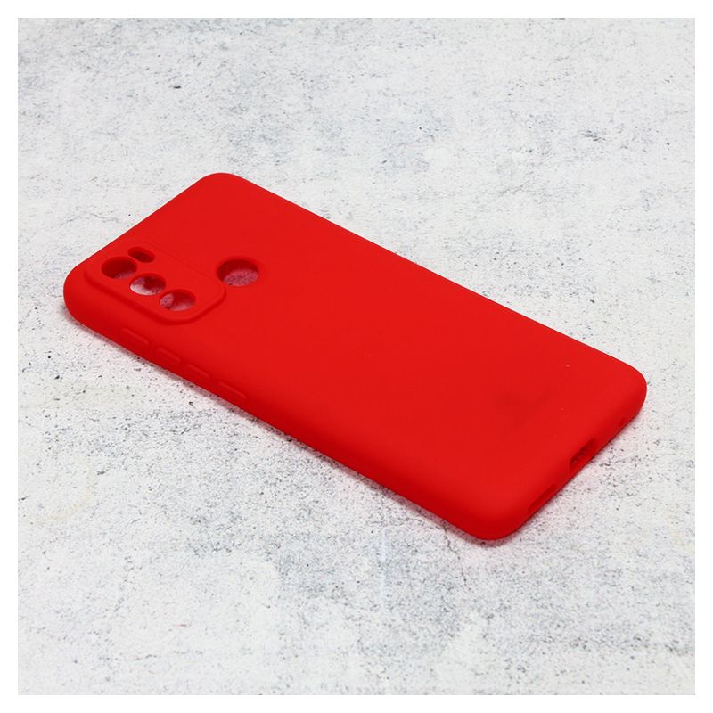 Maskica Teracell Giulietta za Motorola Moto G60/G40 Fusion mat crvena