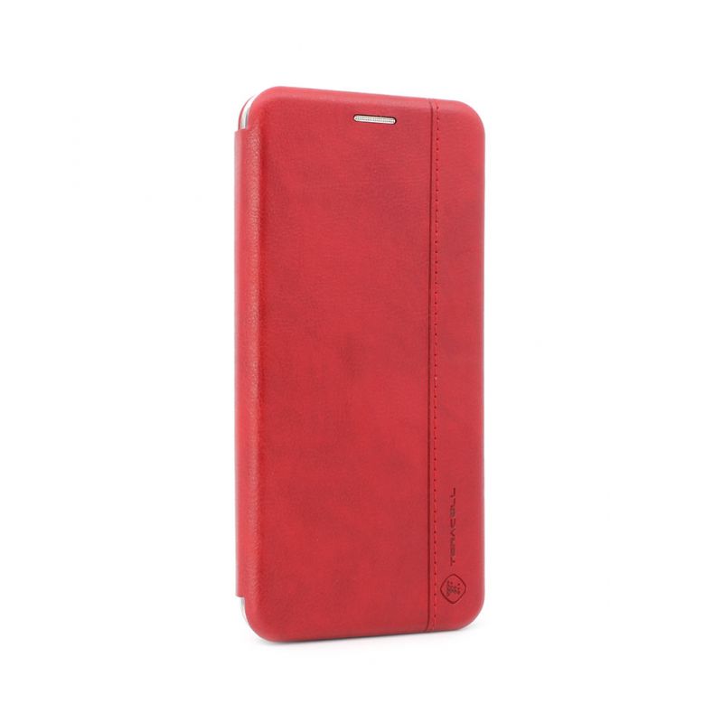 Maskica Teracell Leather za Xiaomi Redmi Note 10 4G/Note 10S crvena