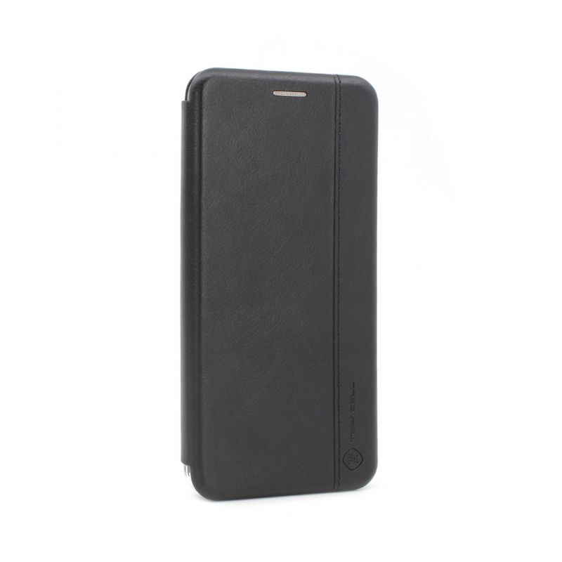 Maskica Teracell Leather za Xiaomi Redmi Note 10 4G/Note 10S crna