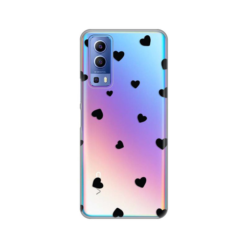 Maskica Silikonska Print Skin za Vivo Y72 Hearts