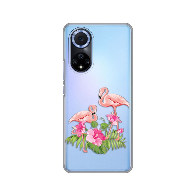 Maskica Silikonska Print Skin za Huawei Honor 50/Nova 9 Flamingo