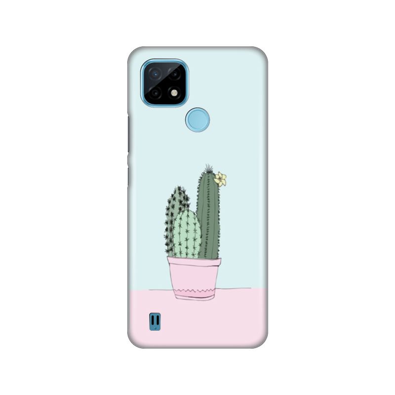 Maskica Silikonska Print za Realme C21 Cactus