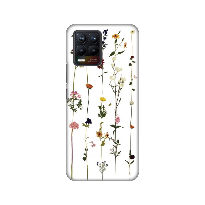 Maskica Silikonska Print Skin za Realme 8 4G/8 Pro Flower