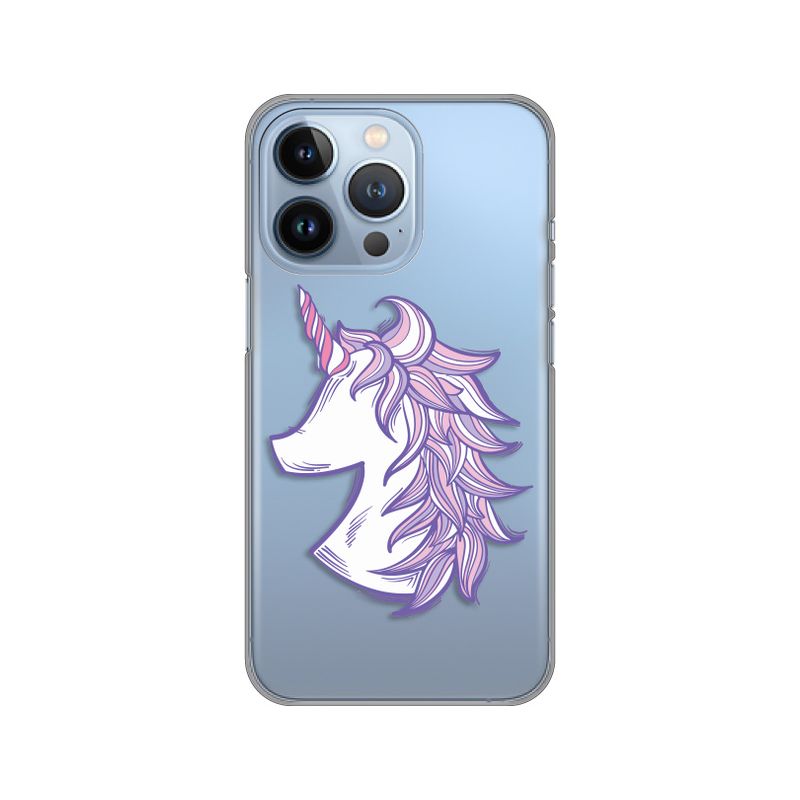 Maskica Silikonska Print Skin za iPhone 13 Pro 6.1 Purple Unicorn