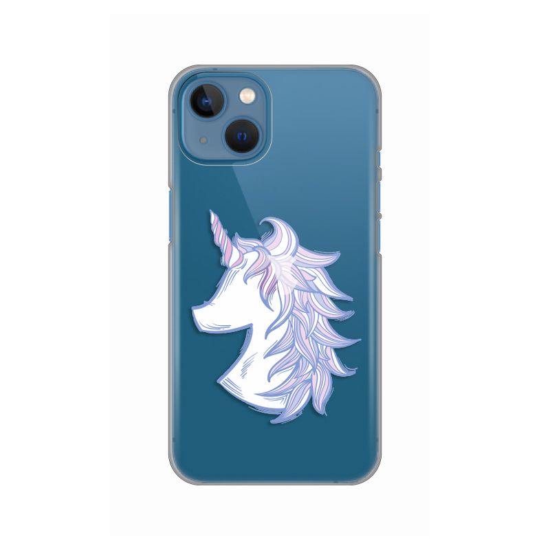 Maskica Silikonska Print Skin za iPhone 13 6.1 Purple Unicorn