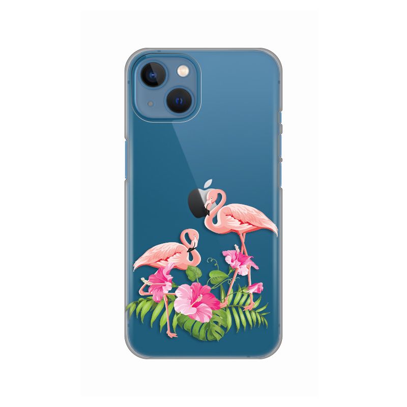 Maskica Silikonska Print Skin za iPhone 13 6.1 Flamingo