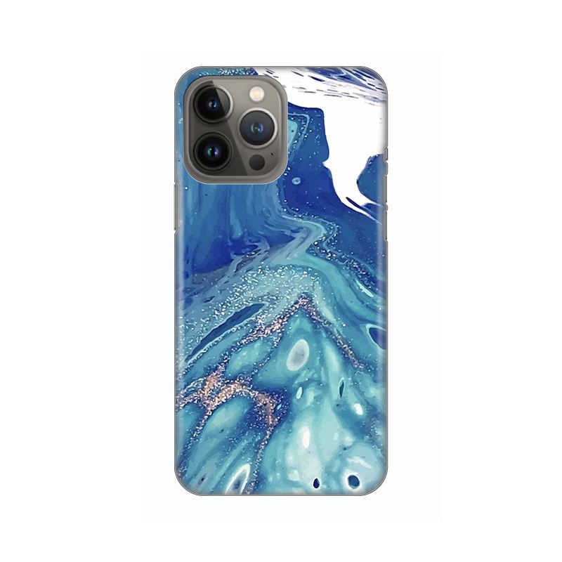 Maskica Silikonska Print za iPhone 13 Pro Max 6.7 Blue Marble