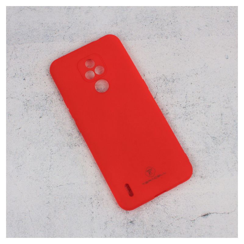 Maskica Teracell Giulietta za Motorola Moto E7 mat crvena