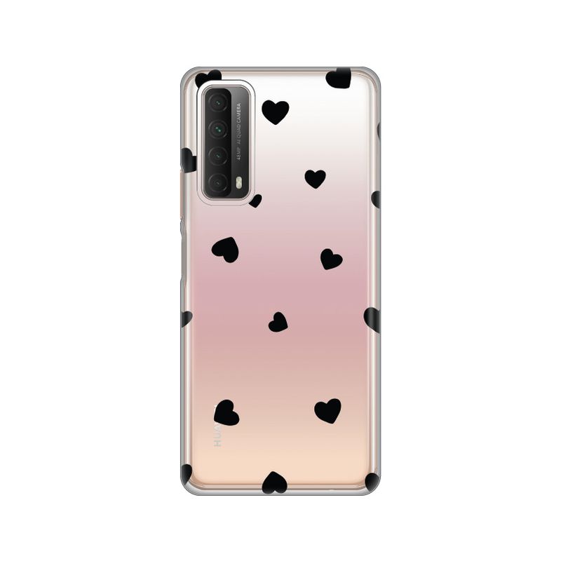 Maskica Silikonska Print Skin za Huawei P smart 2021 Hearts