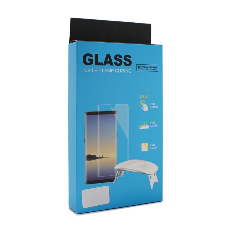 Zaštitno Staklo UV Plus Glue Full Cover + Lampa za Samsung G955 S8 Plus