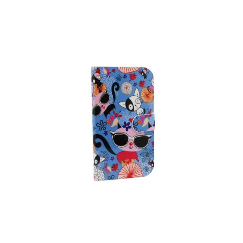 Maskica Bi fold print za LG L Fino/D290N Cats