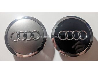 Audi Cepovi za felne 69mm a4 a6 rs6 sivi i crni 4B0 601 170A