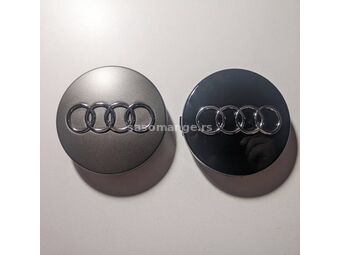 Audi cepovi za felne 60mm 4kom crni 4B0 601 170