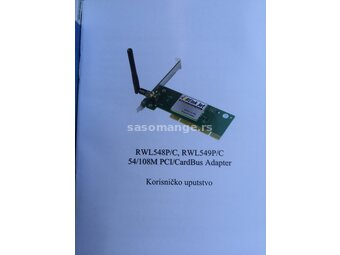 PCI Reinkjet B/G 54Mbps