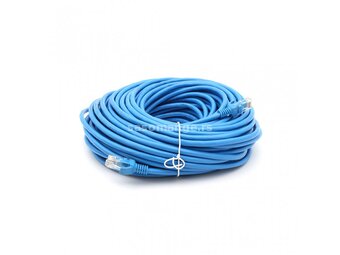 Kabal kabl kablovi UTP LAN RJ45 za internet Cat5e 30m plava