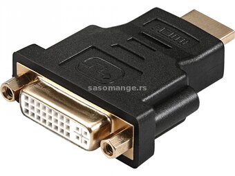 Adapter adapteri DVI ženski na HDMI muški - crna