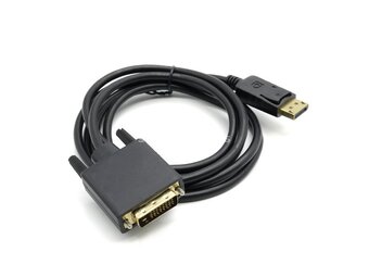 Kabal DisplayPort (DP) muški na DVI muški 1,8m crna kabl