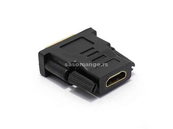 Adapter adapteri DVI muški na HDMI ženski - crna