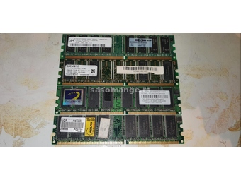ram DDR1 4 x 256 Mb