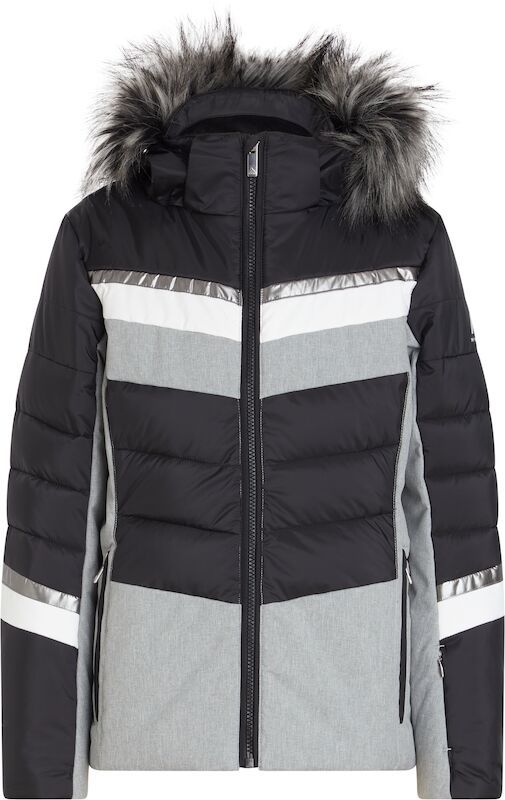 McKinley IDALINA G, dečja jakna za skijanje, crna