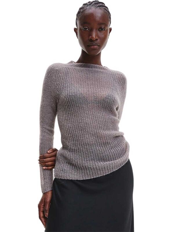 Calvin Klein - Poluproziran ženski džemper
