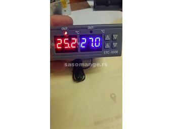 Dvostruki termostat STC 3008 220V 10A -55/120 C