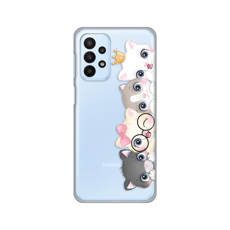 Maskica Silikonska Print Skin za Samsung A235F Galaxy A23 4G Cats