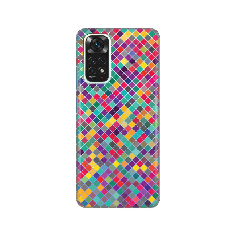 Maskica Silikonska Print Skin za Xiaomi Redmi Note 11/Note 11S Colorful cubes