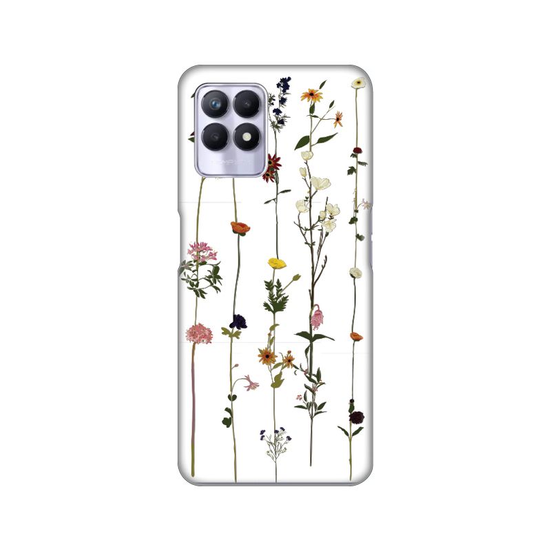 Maskica Silikonska Print Skin za Realme 8i Flower