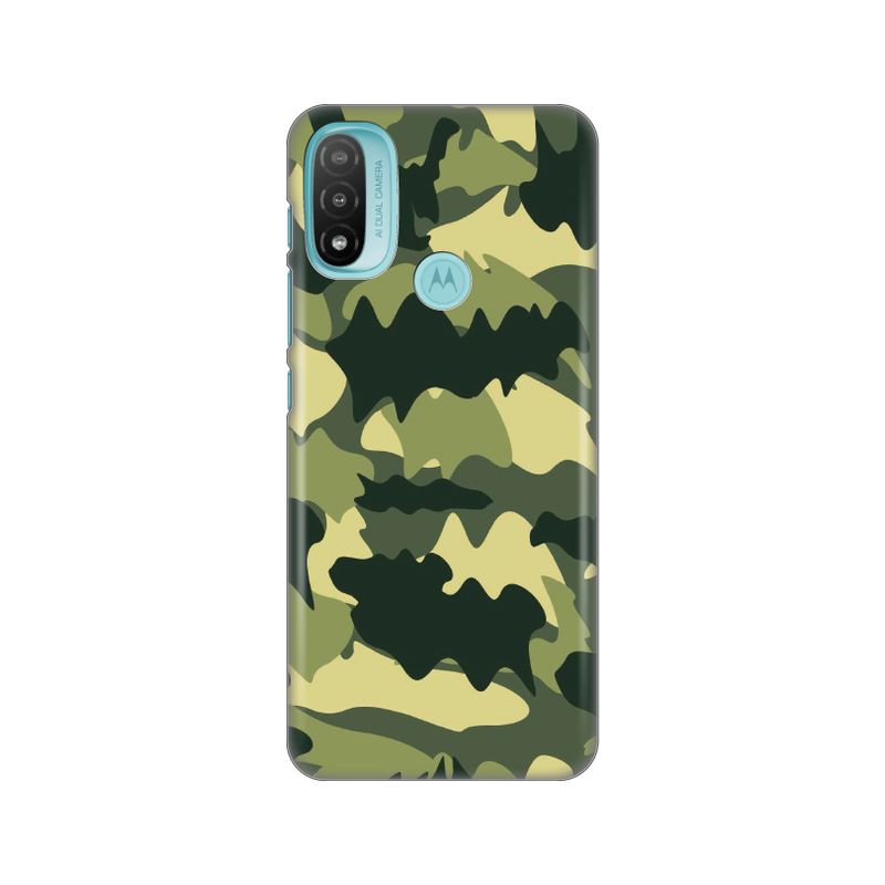 Maskica Silikonska Print Skin za Motorola Moto E20 Army