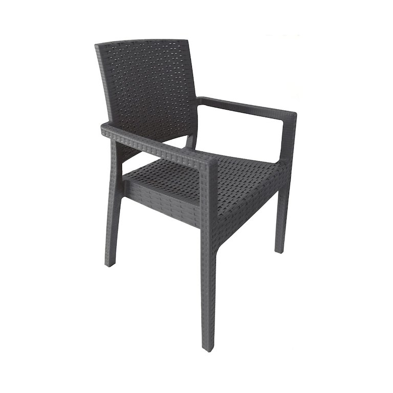 Baštenska stolica Bistrot – siva
