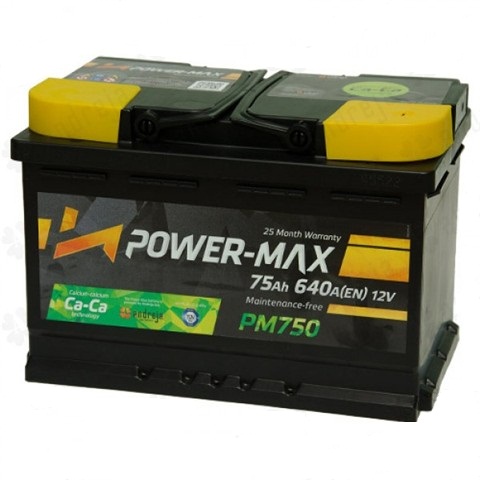 Akumulator PM750 12V 75Ah (Power-Max)