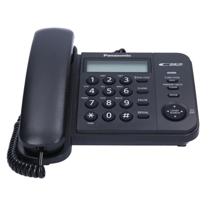 Panasonic KX-TS560FXB Žični telefon sa 2-rednim LCD displejem