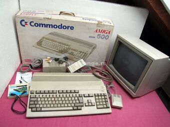 Commodore Amiga 500 FULL oprema u kutiji + GARANCIJA!