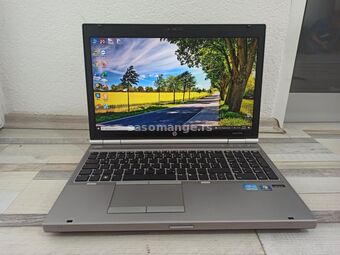 HP EliteBook 8570p CPU i7-3520M/8GB/256GBssd