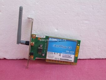 D-Link AirPlus G DWL-G510 WiFi bezicna PCI karta + GARANCIJA