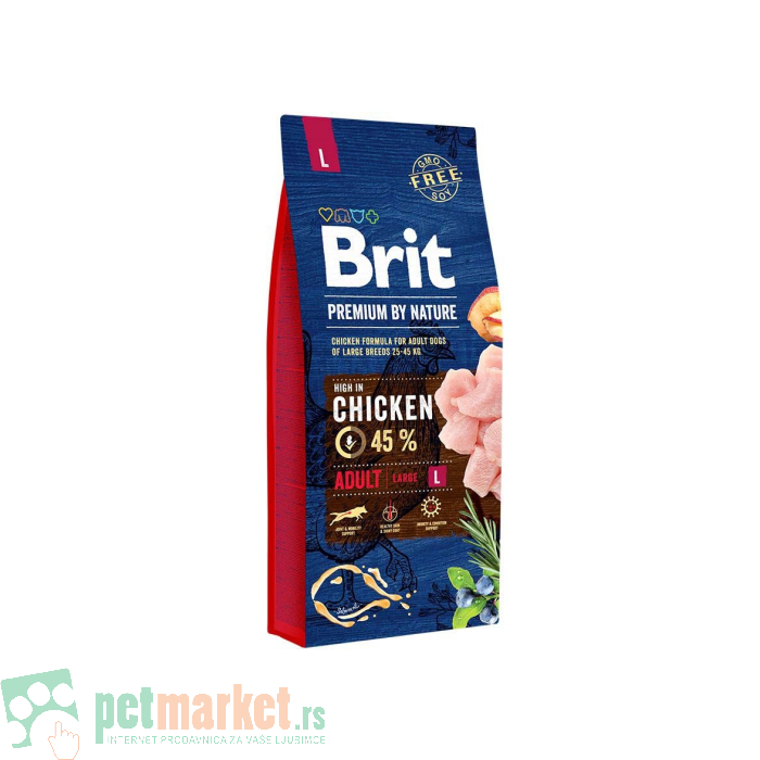 Brit Premium: Hrana za odrasle pse velikih rasa Adult Large